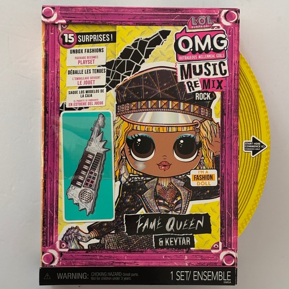 L.O.L. Surprise! | Toys | Lol Surprise Fame Queen Keytar Doll Music ...